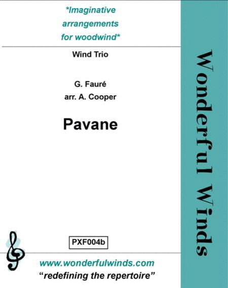 Pavane by Gabriel Faure - Bassoon - Sheet Music | Sheet Music Plus