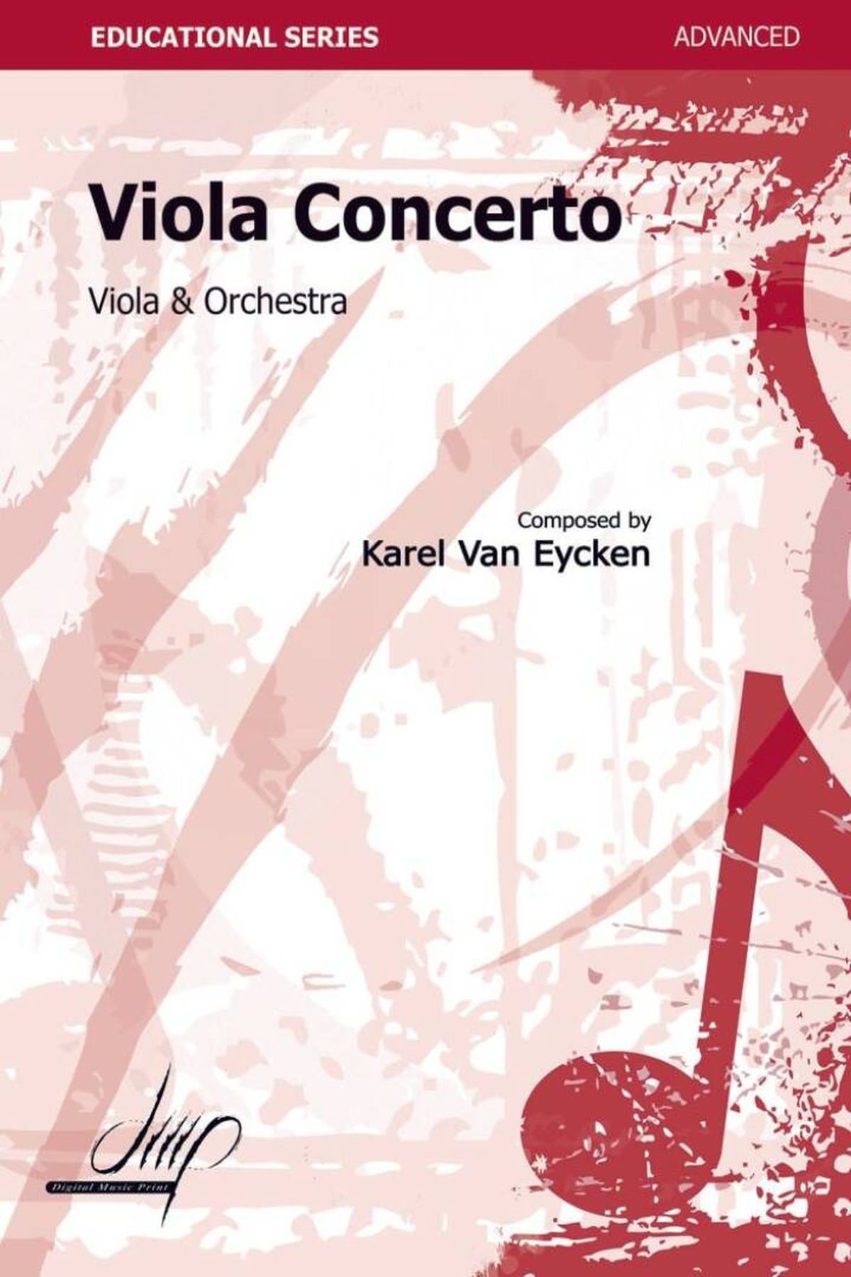 Viola Concerto by Karel van Eycken - Orchestra - Sheet Music | Sheet ...