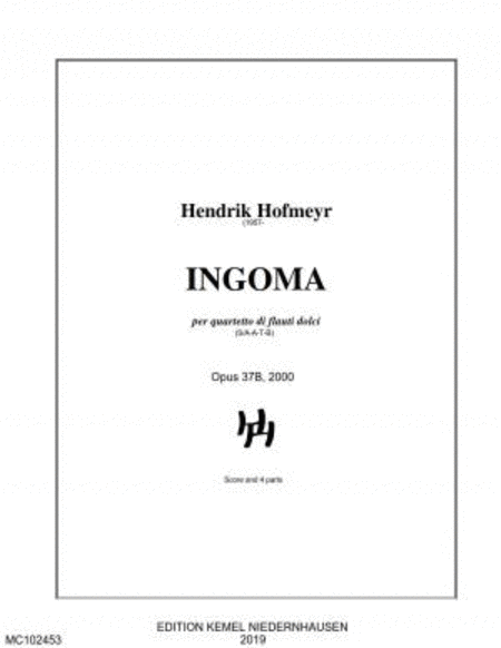 Ingoma - Score - Sheet Music | Sheet Music Plus
