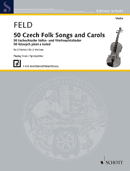 50 Czech Folk Songs and Carols - Violin - Digital Sheet Music | Sheet ...