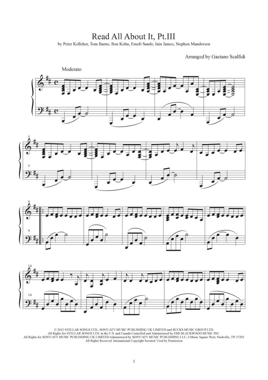 Read All About It, Part Iii by Stephen Manderson; Peter Kelleher; Emeli ...